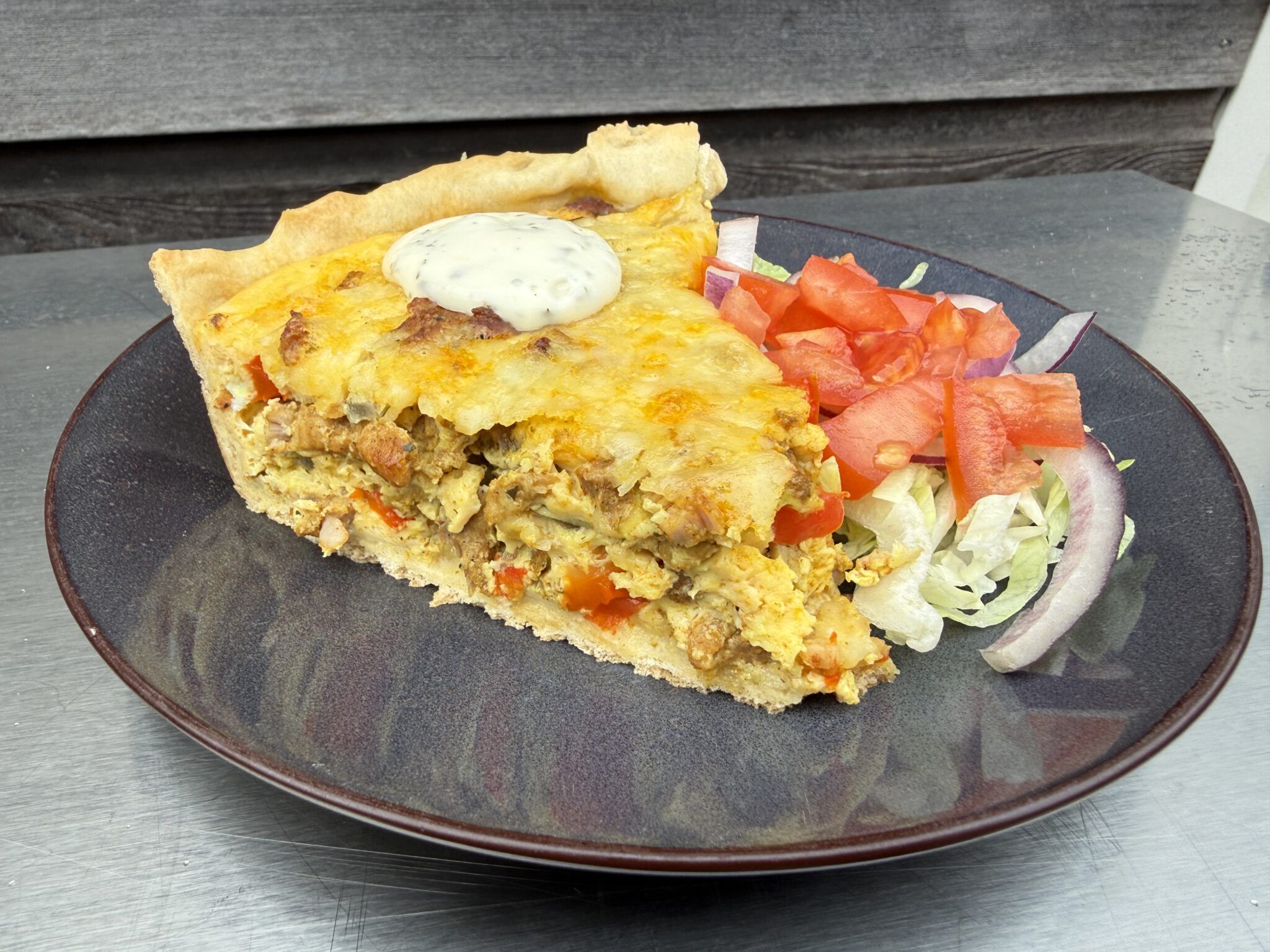 Shoarmataart - Quiche van de BBQ | BBQ recepten